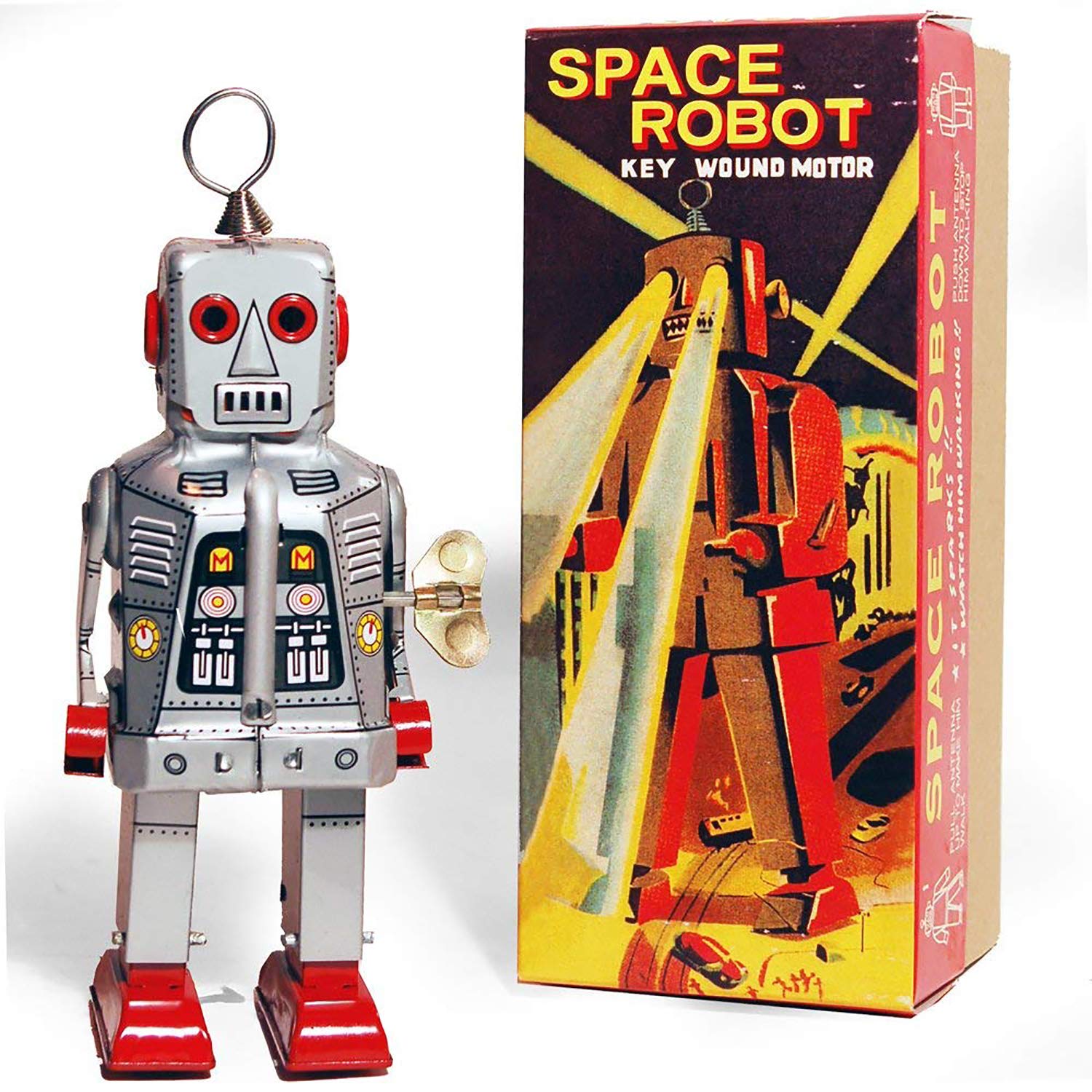 Robot Key Wound Motor Silver Wind up – Kidz Toys